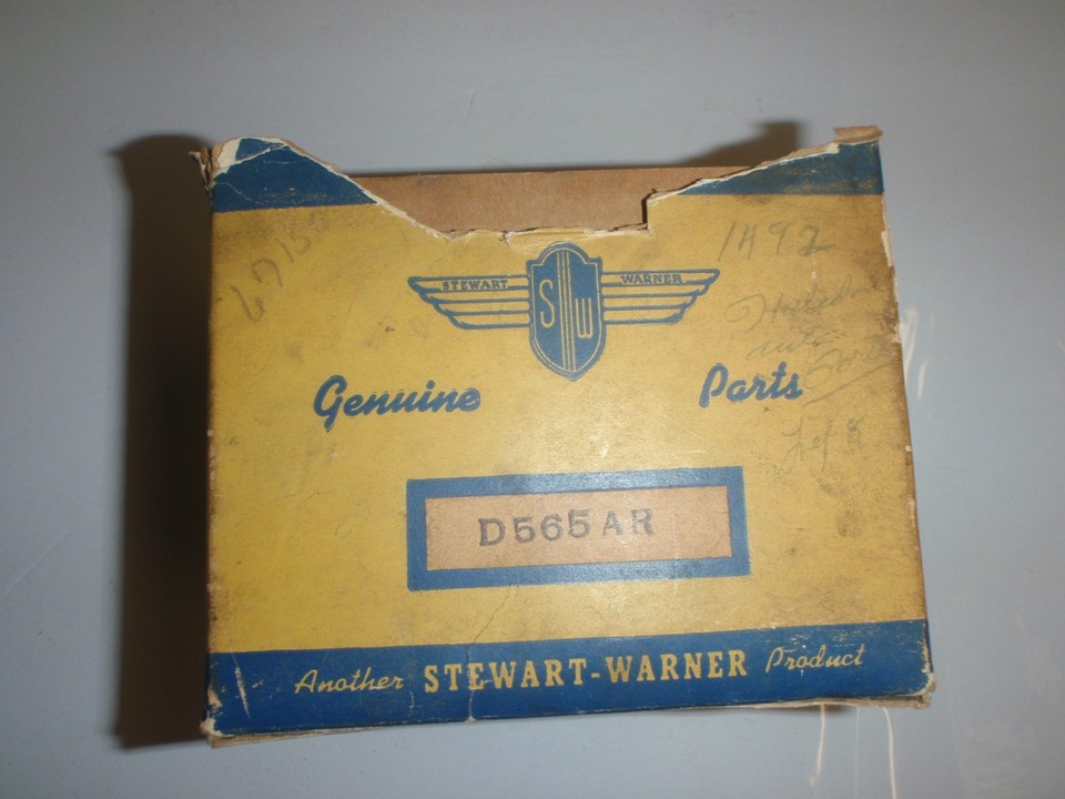 RARE NOS Stewart Warner SPEEDOMETER *No Pointer* 49 50 Chevrolet Cars ...