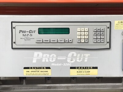 PRO-CUT MODEL 320-C PAPER CUTTER | eBay
