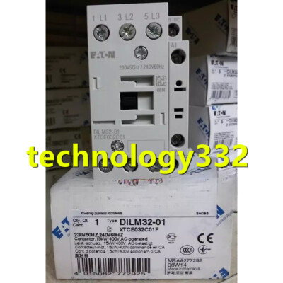 1PC NEW EATON MOELLER DILM32-01(230V50Hz,240V60Hz) contactor #MX | eBay