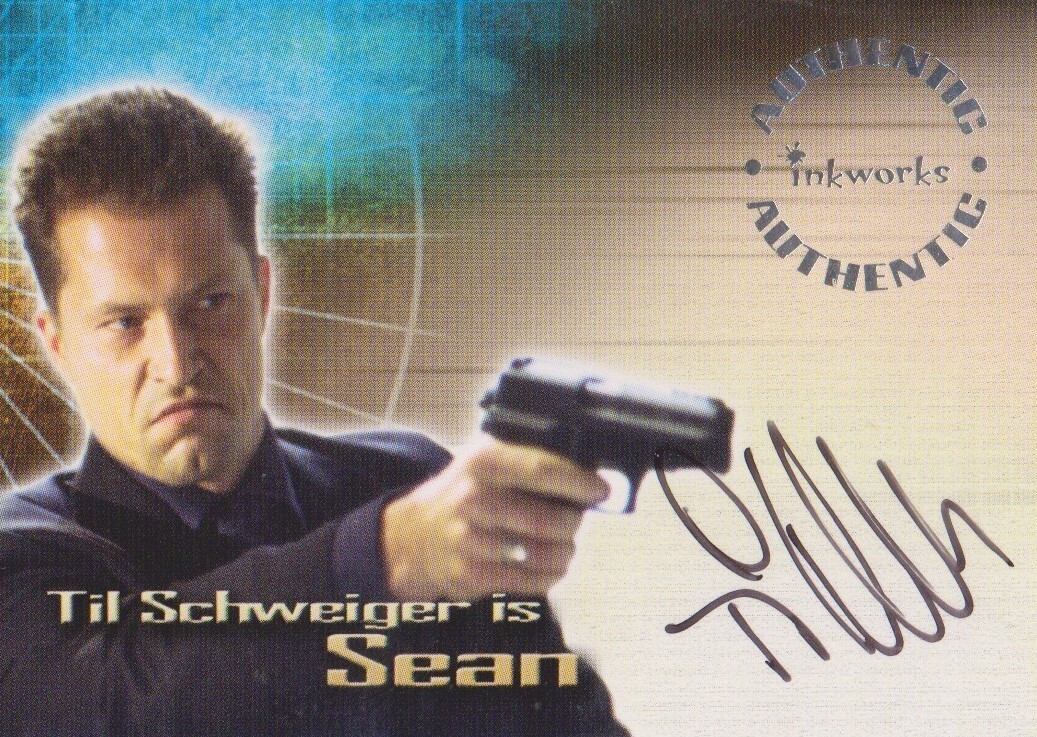LARA CROFT TOMB RAIDER CRADLE OF LIFE TIL SCHWEIGER AS SEAN AUTOGRAPH ...