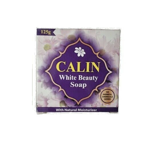 CALIN Natural Moisturizer White Beauty Soap Body & Face Cleaner Anti ...