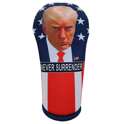 Limited Edition Donald Trump Golf Club Driver Headcover:Never Surrender ...
