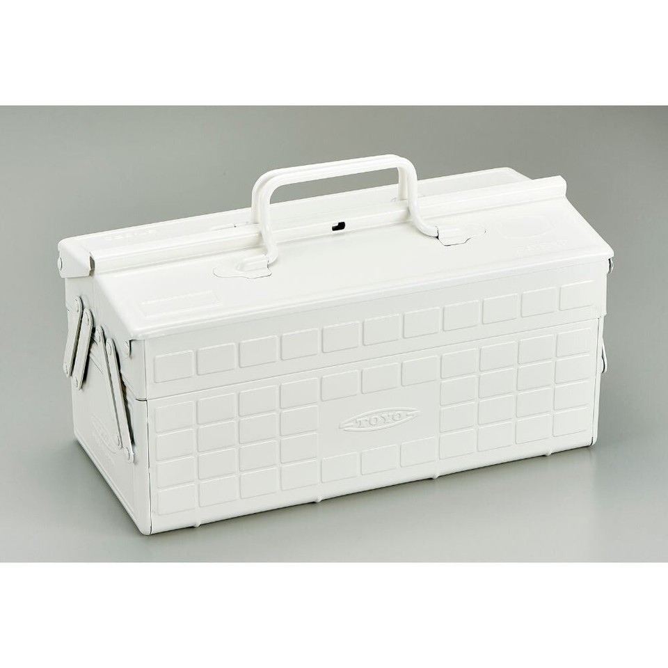 TOYO Steel 2-Tier Tool Box ST-350 Made in JAPAN 350x160x215mm 2.6kg | eBay