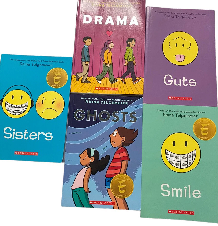 Raina Telgemeier Books Smile