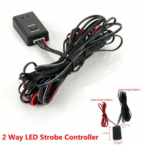 12V 48W Universal Car Auto LED Flash Strobe Controller Box Flasher Module 2 Ways | eBay Australia
