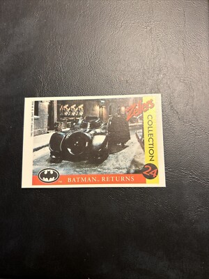 Jb7a Batman Returns 1992 Zellers Collection #24 The Batmobile | eBay