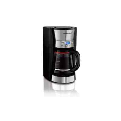 Hamilton Beach 12-Cup Programmable Coffee Maker with Cone Filter ...