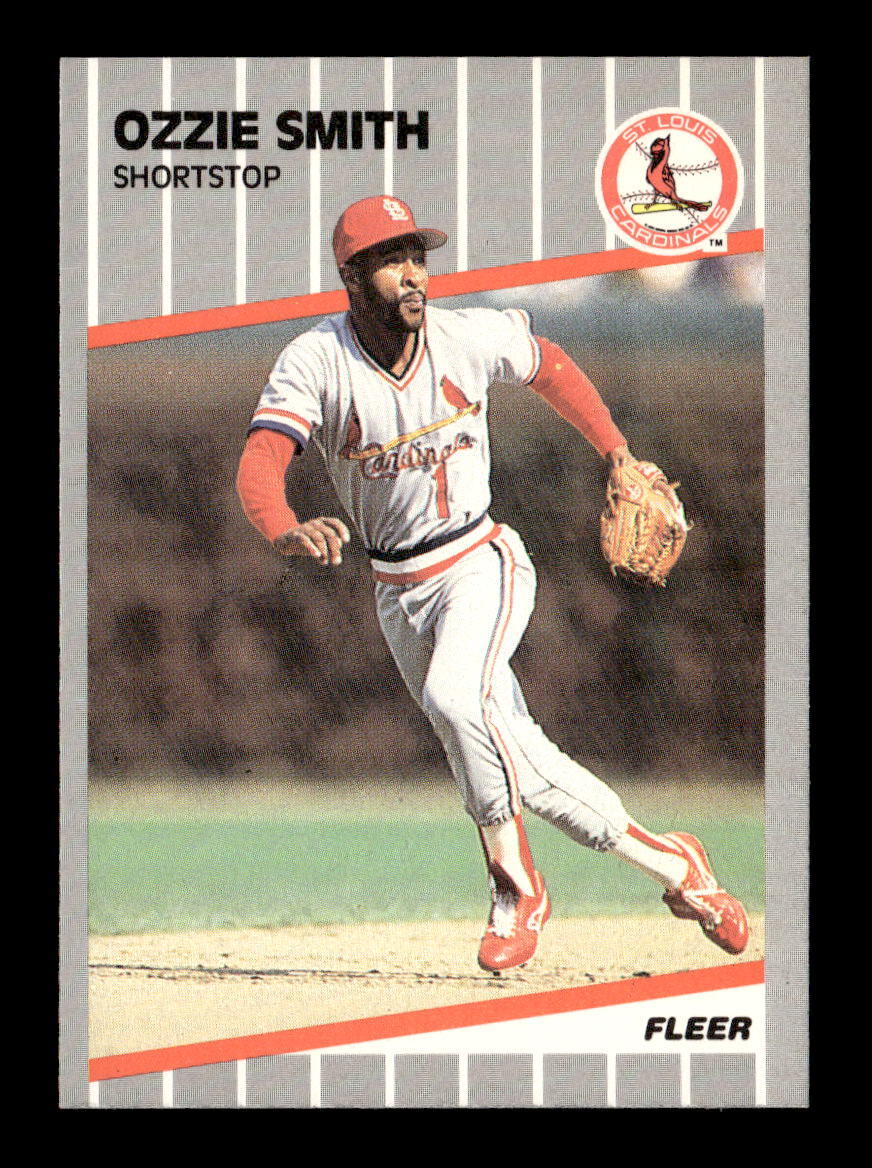 1989 Fleer #463 Ozzie Smith St. Louis Cardinals Baseball | eBay