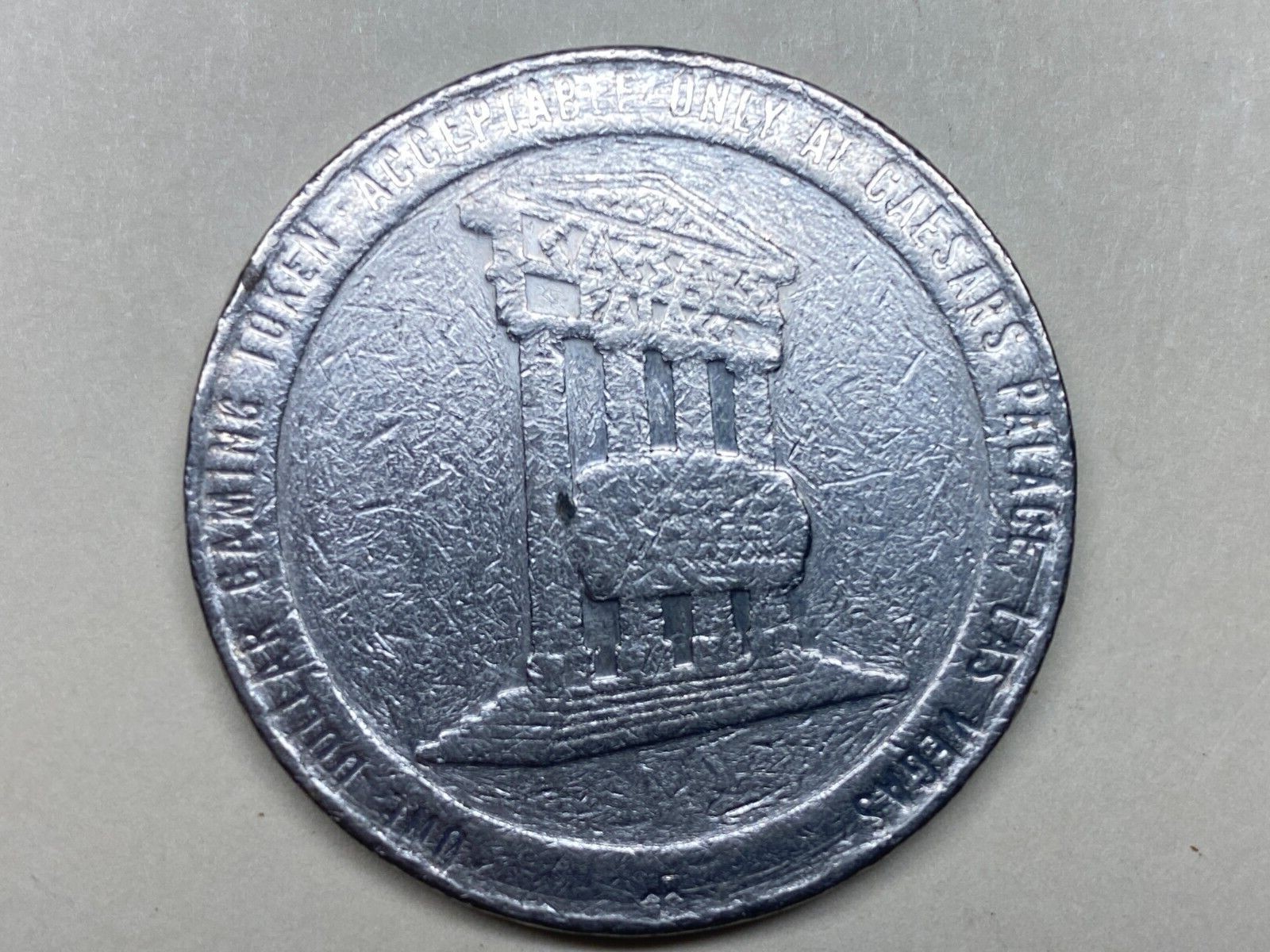 CAESARS PALACE, LAS VEGAS CASINO $1 SLOT TOKEN,1979 No reserve, Free ...