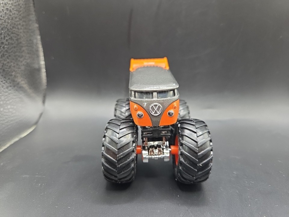 Hot Wheels Monster VW Drag Bus 1:64 Scale Monster Truck Vehicle Rare ...