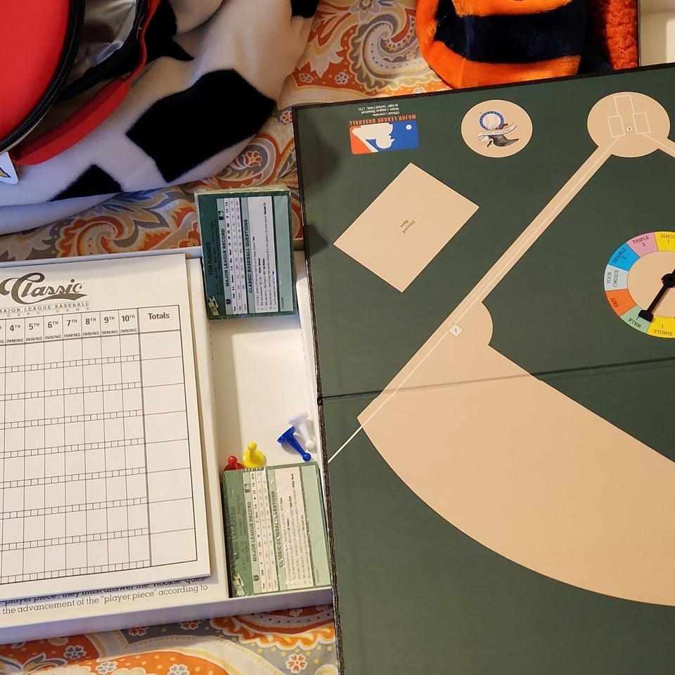 Classic Games Major League Baseball Board Game with Collectable ...