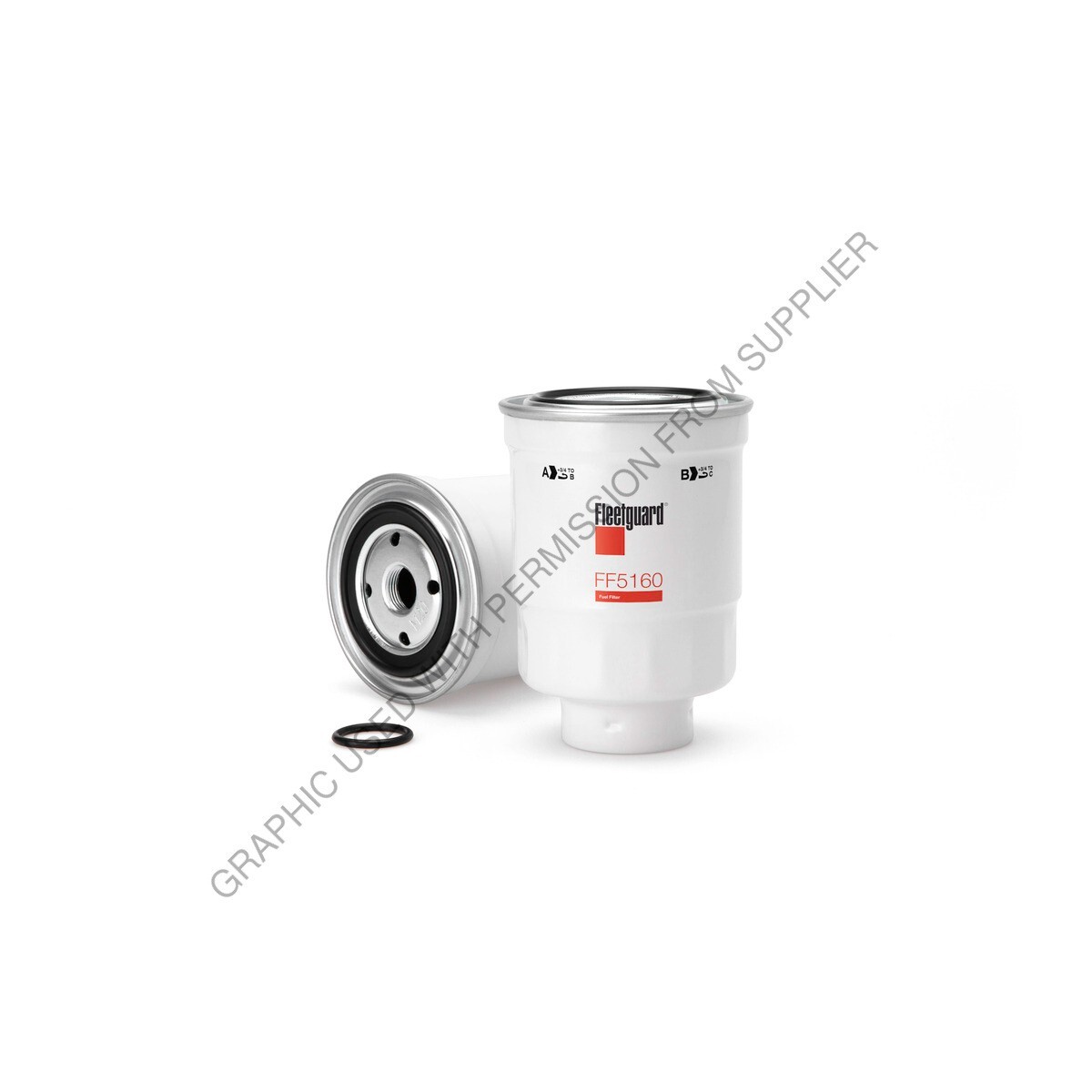 FLEETGUARD FF5160 - Fuel filter cross reference