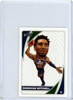 2020 Panini NBA Sticker and Card Collection Sticker Donovan Mitchell ...