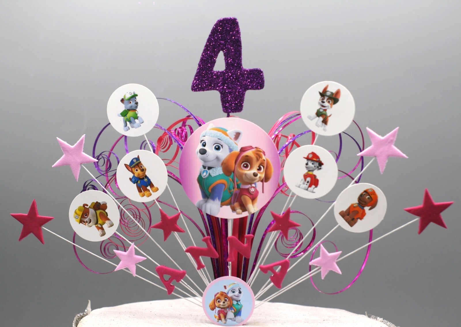 Children's Kids Cake Topper Cake Decoration (ANY THEME) Stars ...