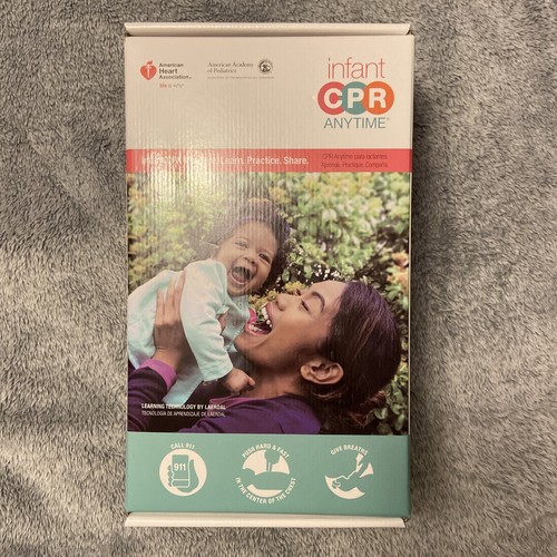 CPR DVD & Baby Inflatable Manikin Anytime Infant Kit AHA Heart Assoc ...