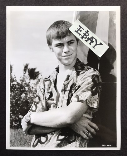 LUKE HALPIN Photo Vintage Original PORTRAIT SANDY in FLIPPER TV Gay ...