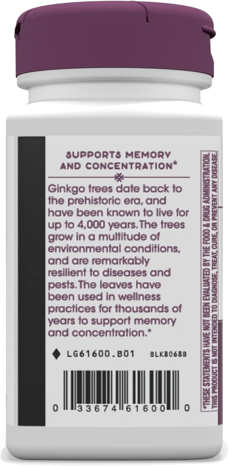 Nature's Way Ginkgold, Supports Memory and Concentration, 60 Capsules ...