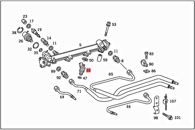 Genuine MERCEDES Injection nozzle 0000787423 | eBay