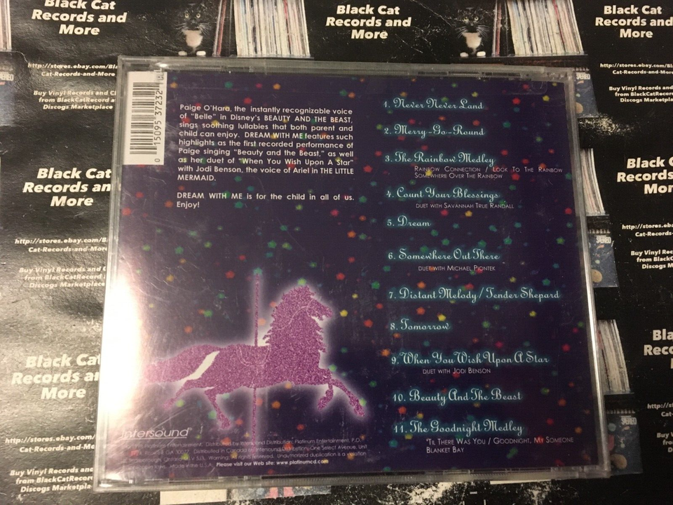 Dream with Me by Paige O'Hara: New sealed CD Bella from Disney's Beauty ...