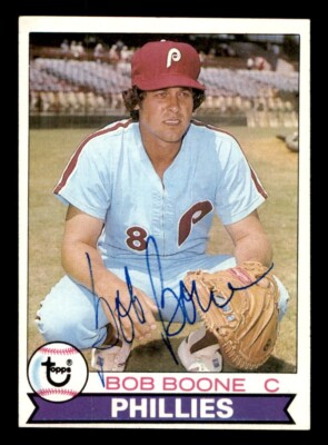 1979 Topps Baseball #90 Bob Boone Signed Autograph (No COA) *d2 | eBay
