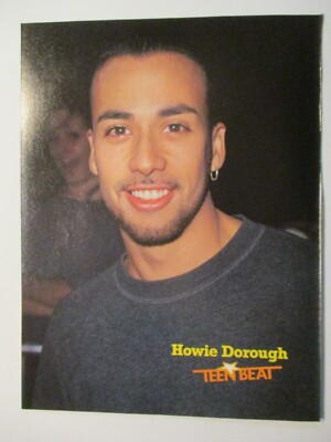 HOWIE DOROUGH CLOSE UP PHOTO PIN UP TEEN BEAT MAGAZINE PICTURE CLIPPING ...