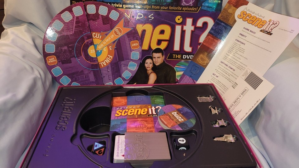 FRIENDS Scene It? DVD Board Game TV Show Complete | eBay