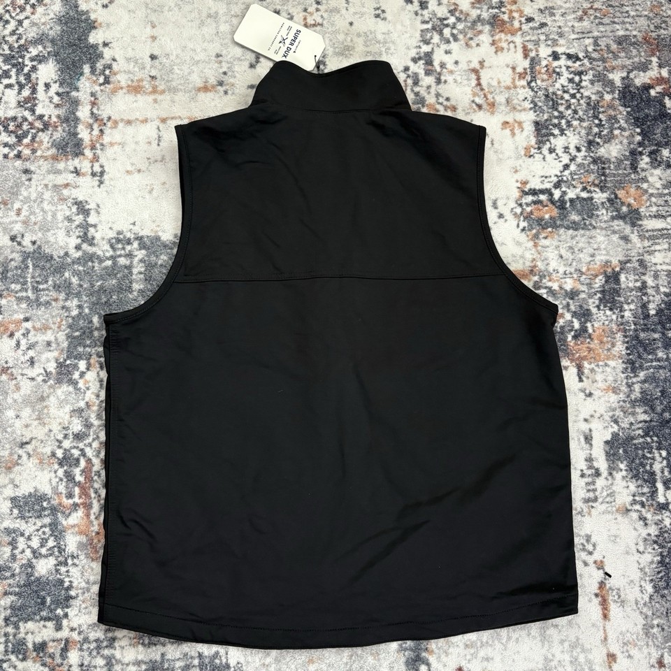 Super Dux Men’s Carhartt Soft Shell Vest Relaxed Fit (ABCS) Black Size ...