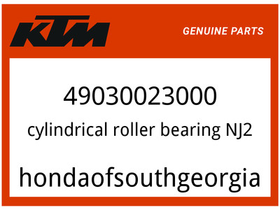 KTM OEM Part 49030023000 cylindrical roller bearing NJ205 | eBay