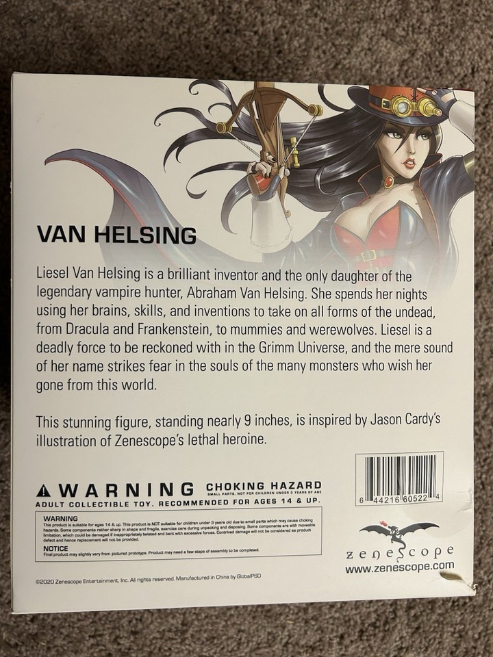 Zenescope Grimm Fairy Tales Lisele Van Helsing Bishoujo Statue by Jason ...