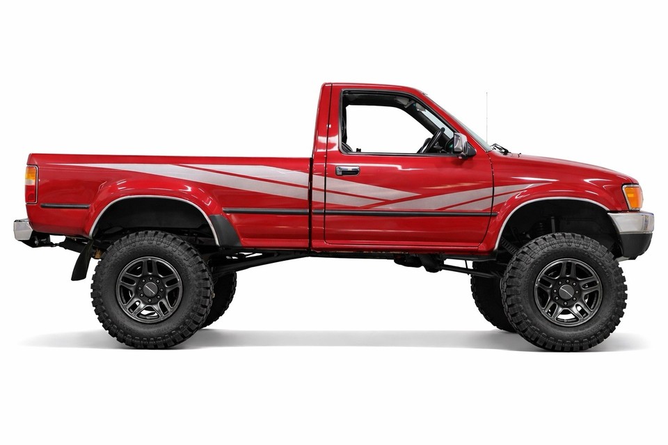 VINTAGE RETRO SYLE VINYL DECALS/ GRAPHICS/ Fit 89 TOYOTA PICKUP MODELS ...