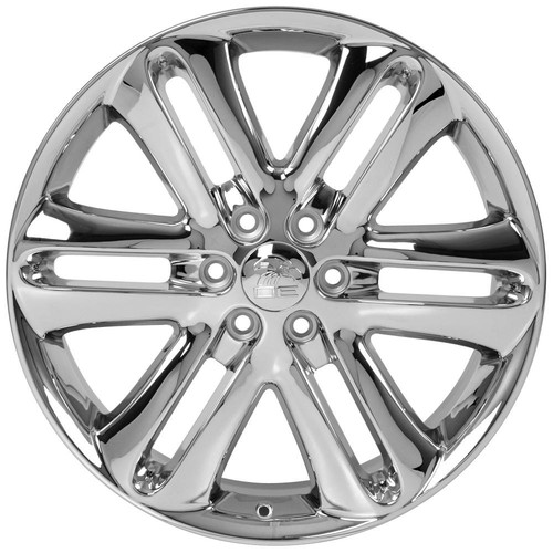 3918 Chrome 22x9 OE Wheels LLC Wheels & 285/45R22 RT Tires Set 6X135 ...