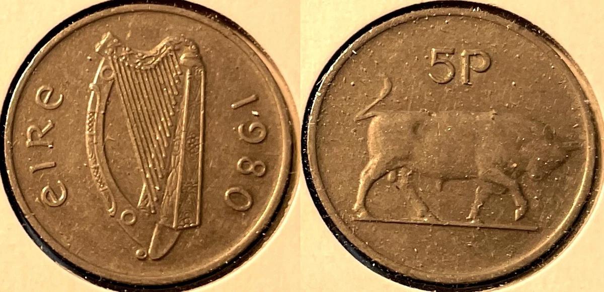 O'Brien Coin Guide: Irish Decimal Fivepence The Old, 40% OFF