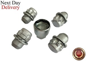 GENUINE LOCKING ALLOY WHEEL NUT NUTS & KEY for LAND ROVER DISCOVERY III ...