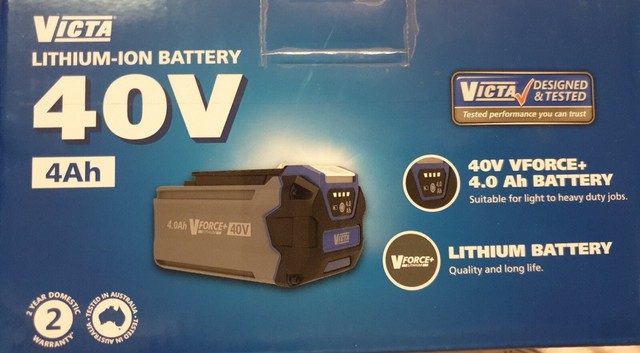 Victa VFORCE Lithium-ion Battery 40v 4.0ah for sale online | eBay