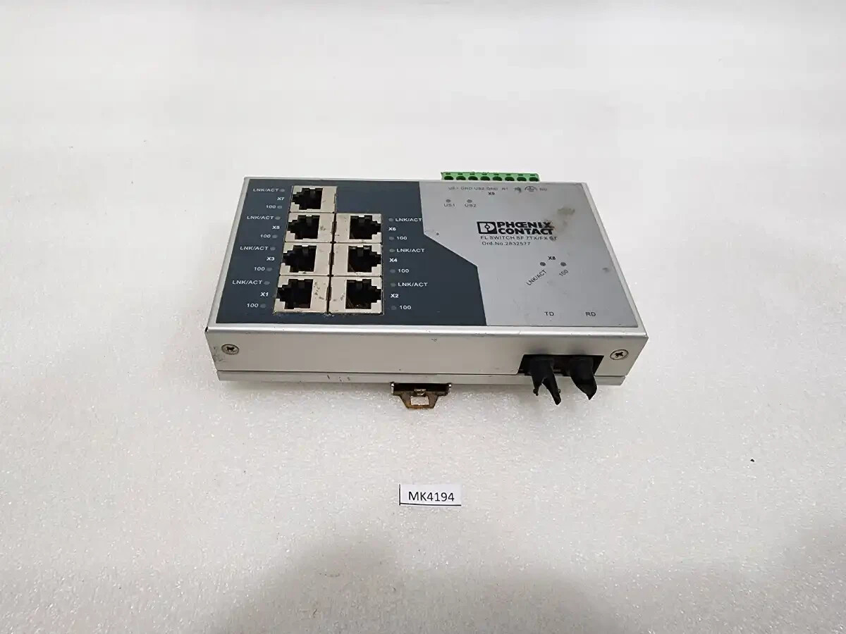 PHOENIX CONTACT FL SWITCH SF 7TX/FX ST INDUSTRIAL ETHERNET SWITCH 2832577 | eBay