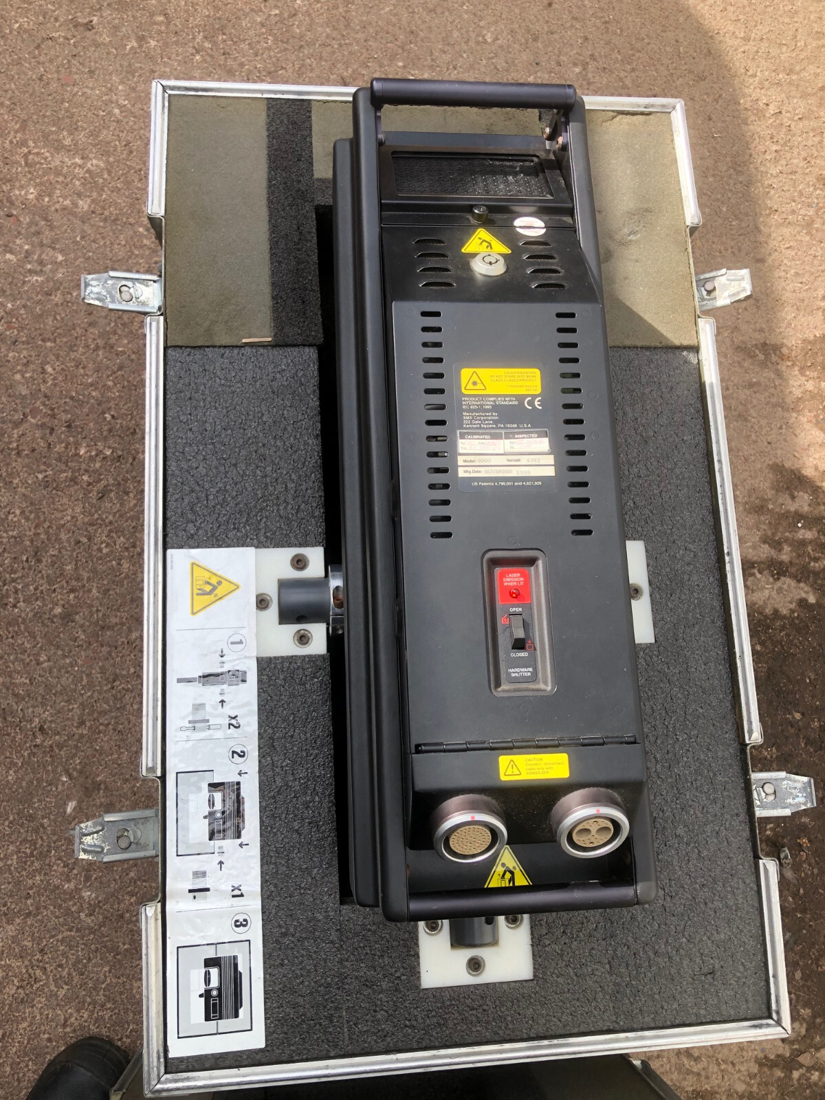 Geomics SMX 4000 Laser Tracker Control Unit Distance Measurement Flight ...