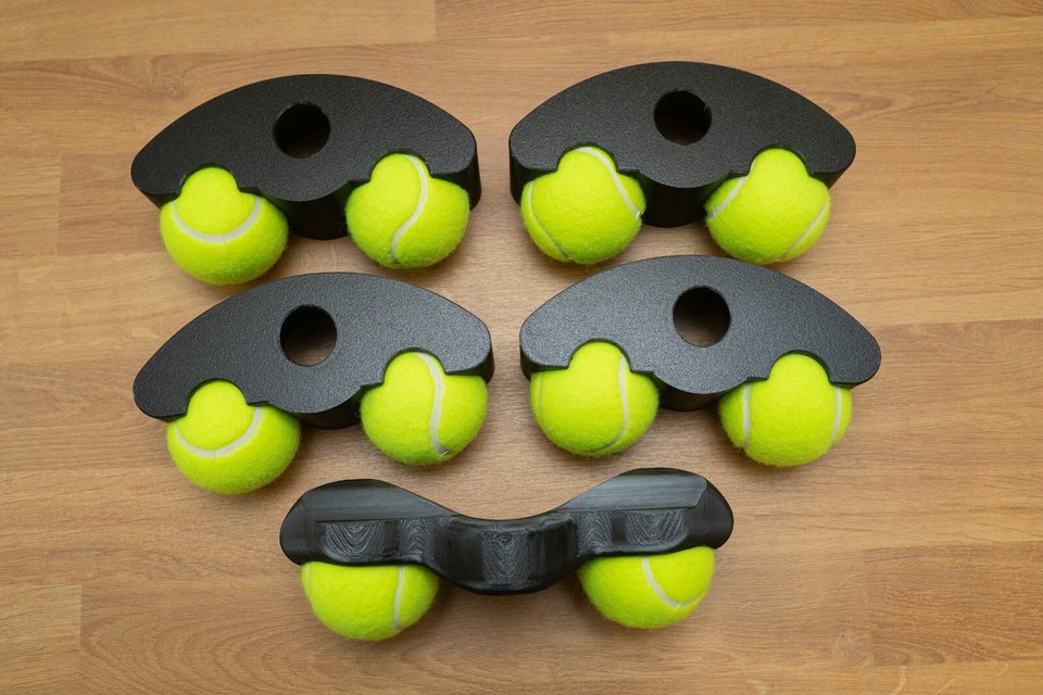 Zwift Ride and Kickr Core Compatible Rocker Feet /Tennis Ball Mod for ...