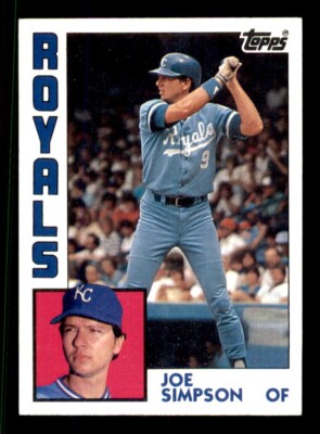 1984 Topps Baseball #219 Joe Simpson EX/MT or Better *bb1 | eBay