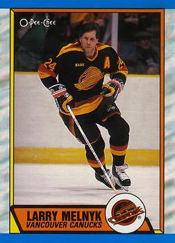 1989 O-Pee-Chee #288 Larry Melnyk Vancouver Canucks | eBay