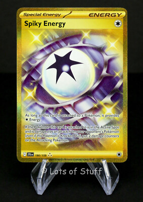 Spiky Energy Hyper Rare Holo Journey Together Pokemon 2025 190/159 | eBay