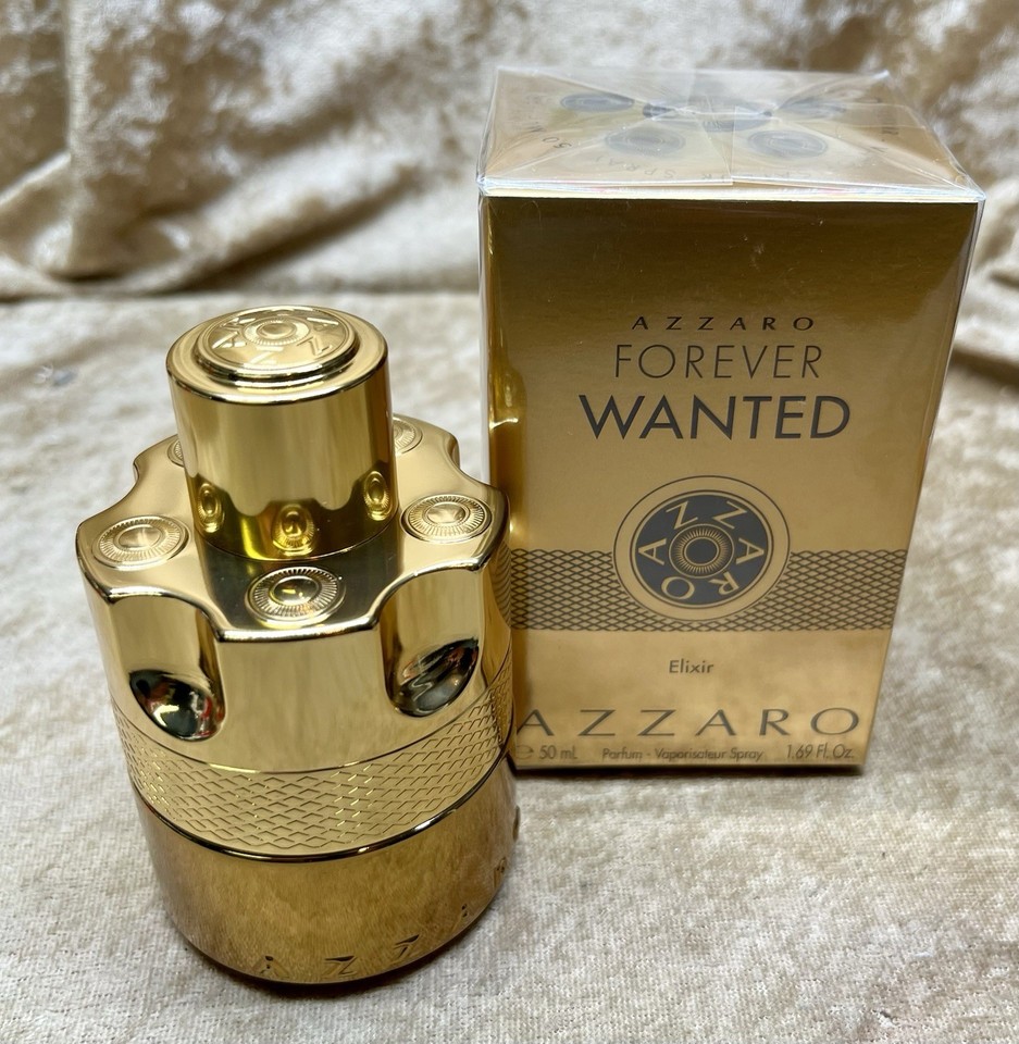 Azzaro Forever Wanted Elixir Parfum 1.69 Fl. Oz./50 Ml. Sealed Box | eBay