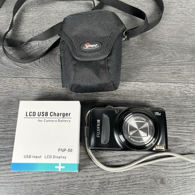 Fujifilm FinePix F300 EXR Digital Camera 12.0MP Black Tested Working ...