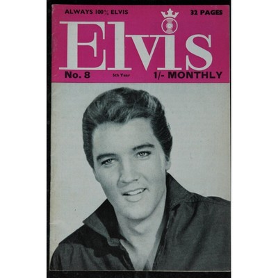 ELVIS monthly 1964 08 n° 8 Fith Série ELVIS PRESLEY Rare 32 pages | eBay