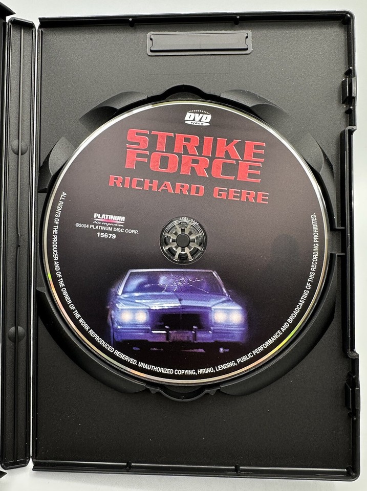 Strike Force DVD Richard Gere NR Echo Bridge 2003 96009156794 | eBay