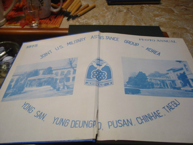 Older U.S. Army Joint U.S. Military Assitance Group Korea JUSMAG 1975 ...