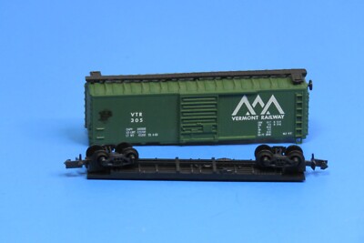 ATLAS Freight Car, VTR 305, N Scale Green Parkway Model Trains Shell ...