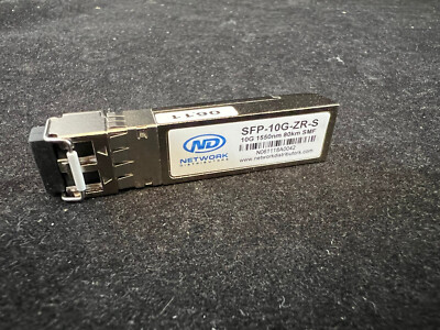 Cisco Compatible SFP-10G-ZR-S 10G 1550nm 80km Fiber Optic Transceiver ...