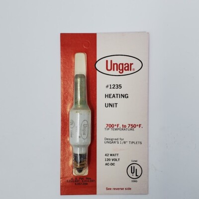 Ungar - 1235 - Soldering Equipment. Heater Tip, 700 Deg F to 750 Deg F ...