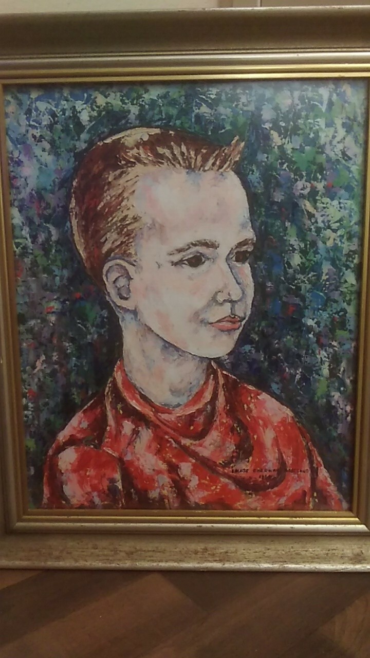 Oil Painting Portrait Polk Museum Florida Louise Cherwak Roseland Nels ...