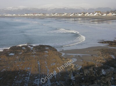 Photo 6x4 View north over Borth Beach Upper Borth c2010 | eBay UK